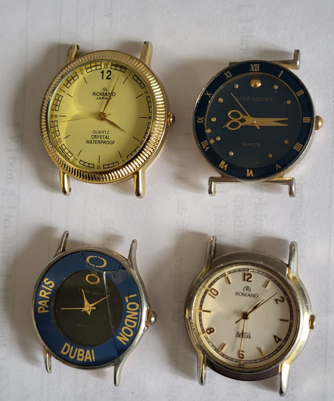 Se vinde 5 ceasuri : 18k,24k