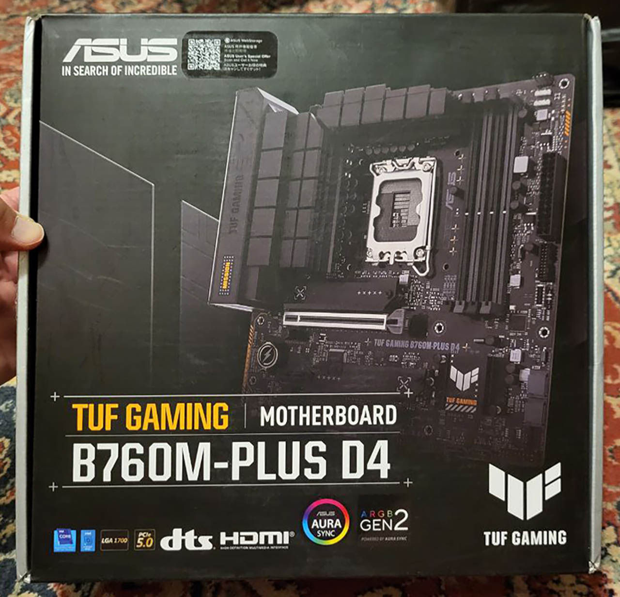 Новый Intel i5-13400F + Asus TUF