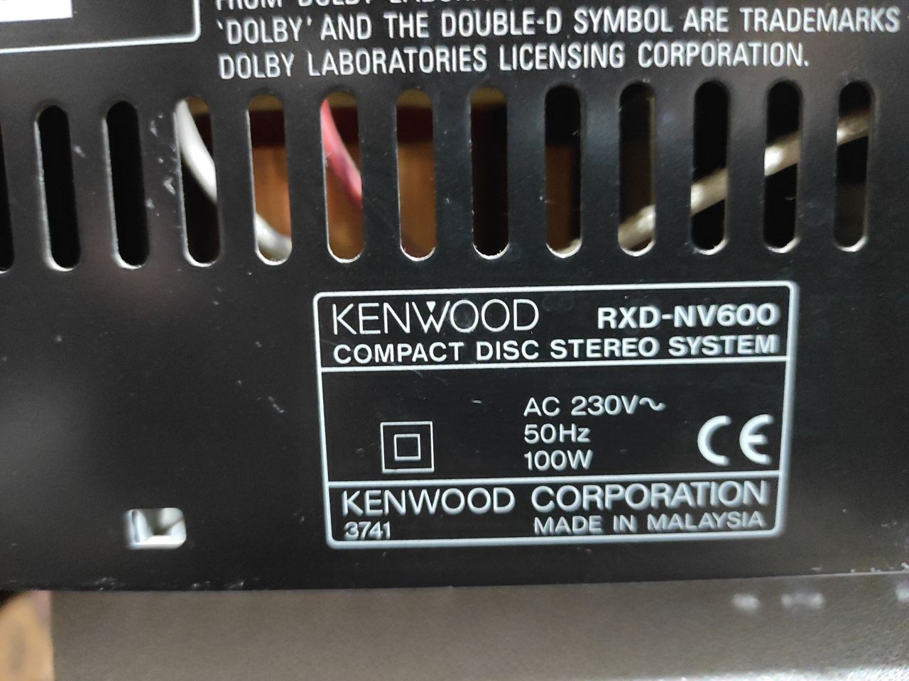 Kenwood rxd nv-600