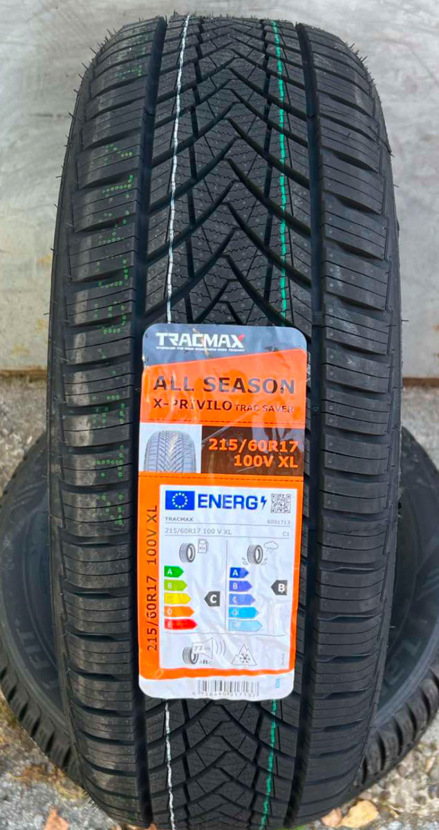 215 60 R17 Tracmax All Season Model-2024
