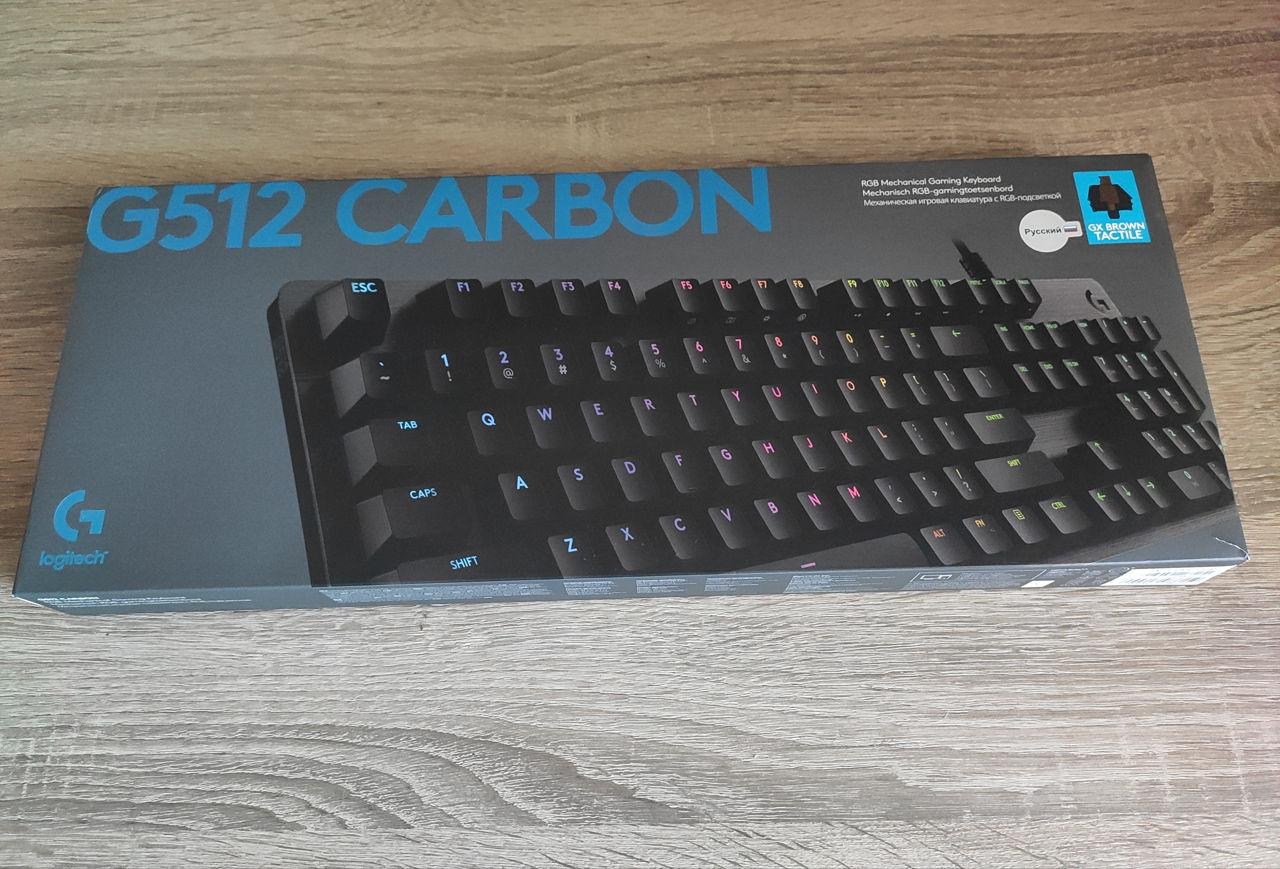 Logitech G512 Carbon GX Brown