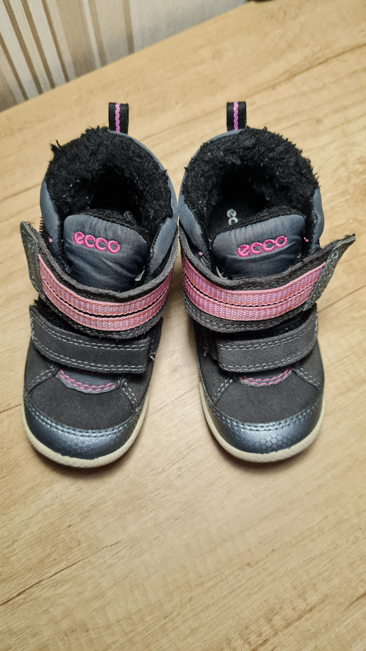 Зимние ботинки ecco 23 размер