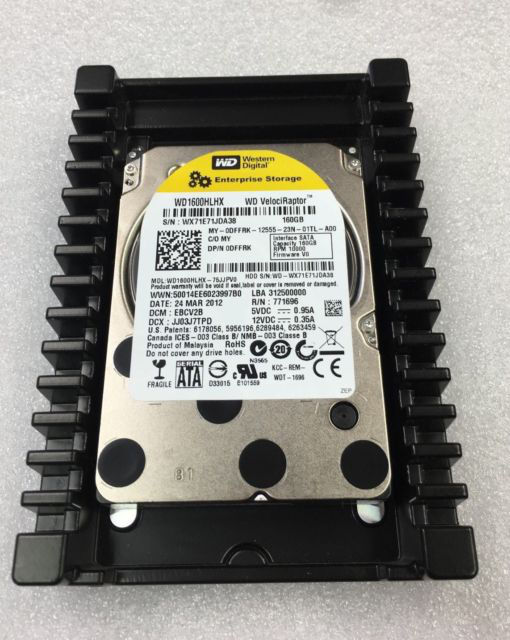 Продам HDD 160GB WD VelociRaptor 10000 RPM 32MB Sata ( WD1600HLHX )