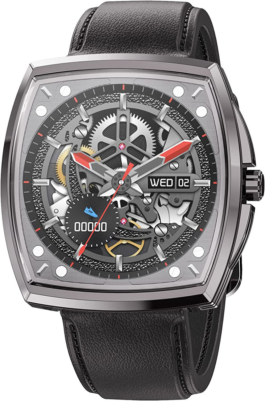 Ceas inteligent Mingtawn cu apel Bluetooth, Ceas inteligent sport cu 70 ...