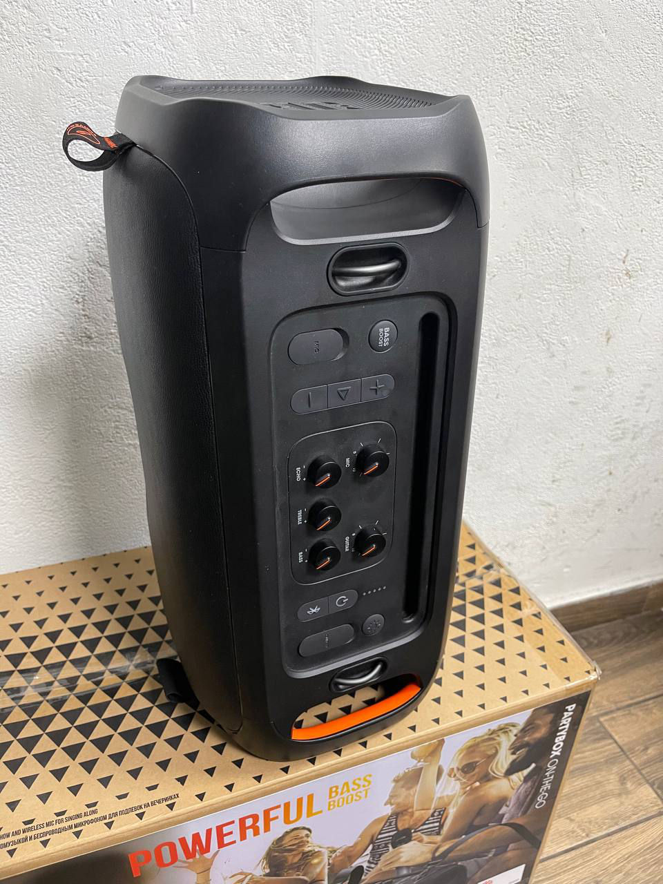 Boxa portabila JBL PartyBox On-The-Go, 100W, Bluetooth, Waterproof, USB ...