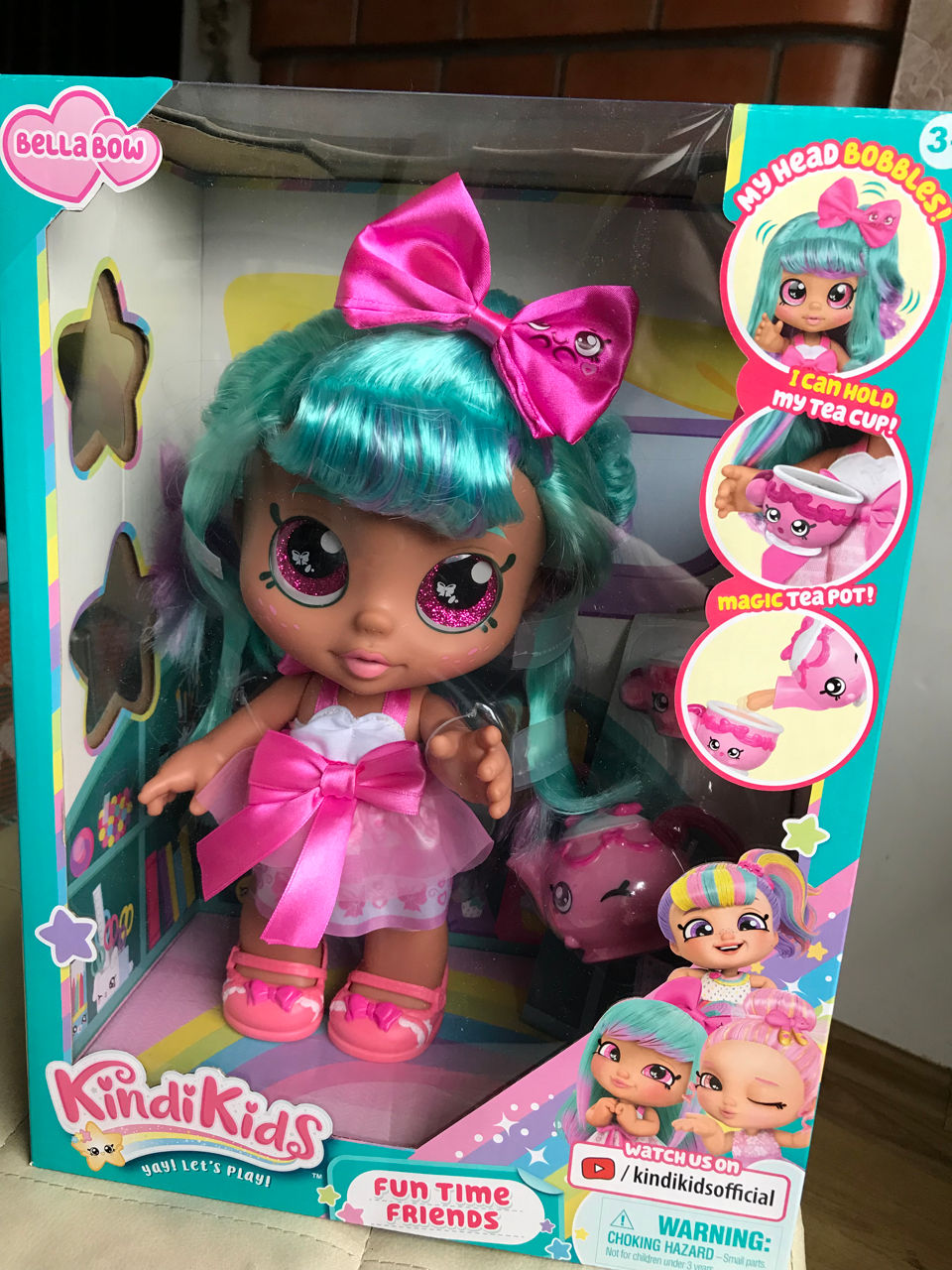 Очаровательная кукла Kindi Kids Bella Bow