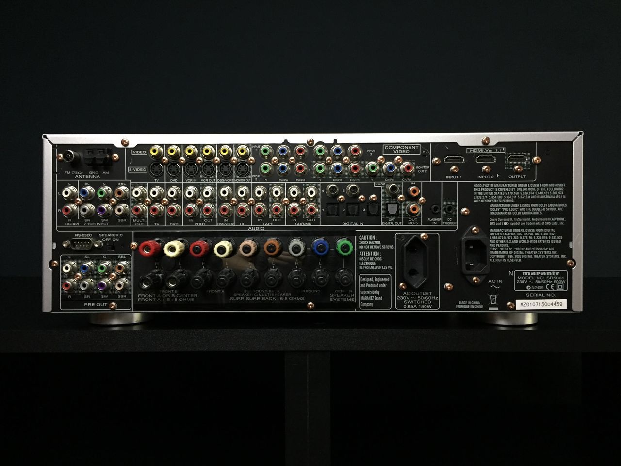 Ресивер Marantz SR5001 в идеальном состоянии