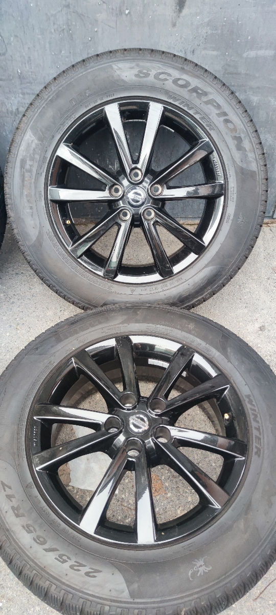 Jante+ anvelope r17 5x114.3 nissan xtrail honda toyota 225/65 r17 ...
