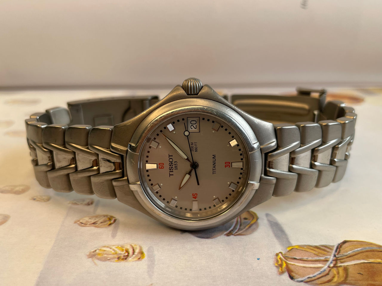 Original Swiss made Tissot Titanium watch.