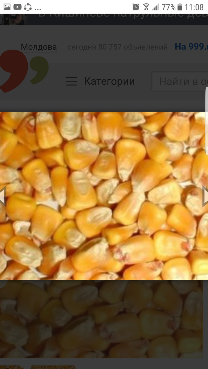 Vand graunte de porumb