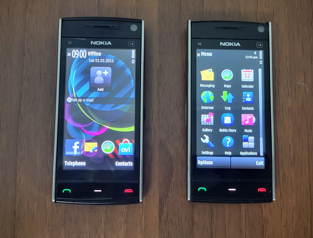 se vinde 2 nokia X6-00