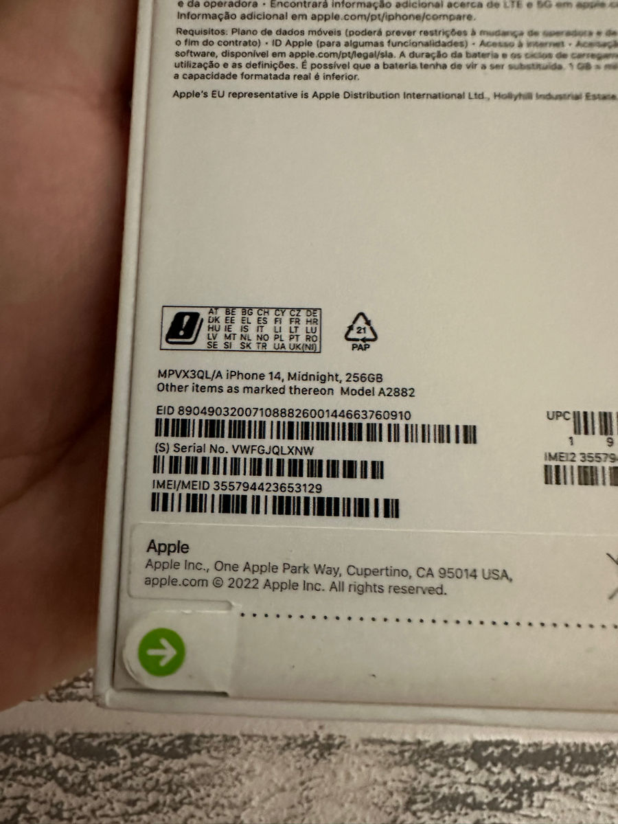 Iphone 14 256gb Midnight Sigilat Original Garantie Apple Neverlock ...
