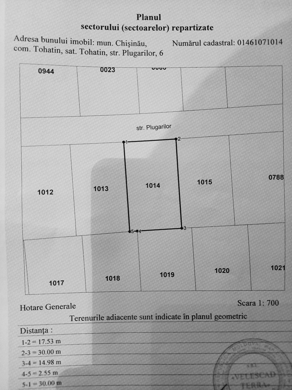 Teren pentru constructii
