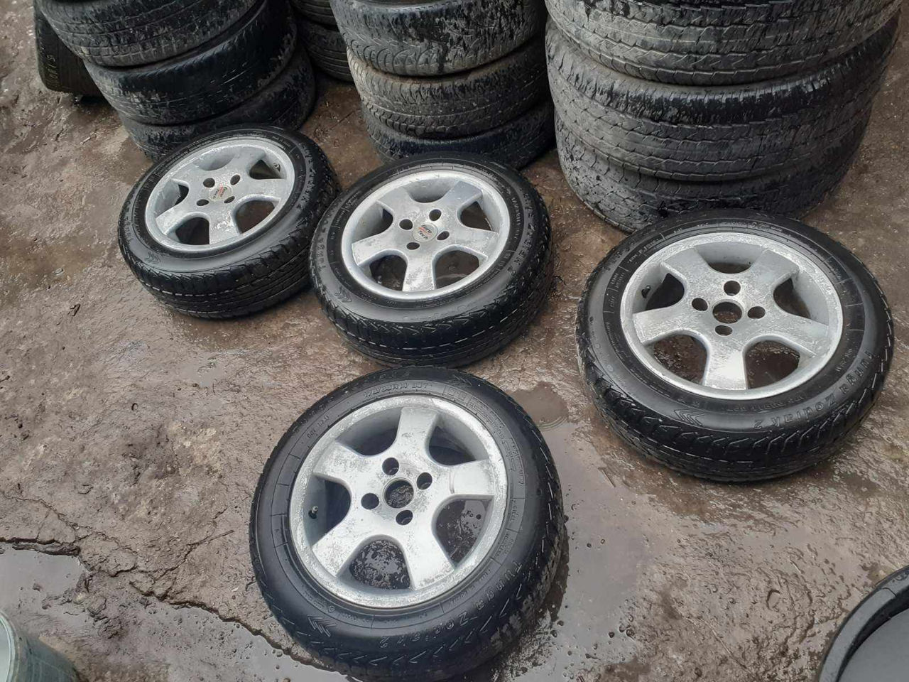 4 discuri tet cu scaturi de-14-razbaltovca-4-pe-100-opel-audi-voltswagen-toiota-honda-kia-bid-mazda