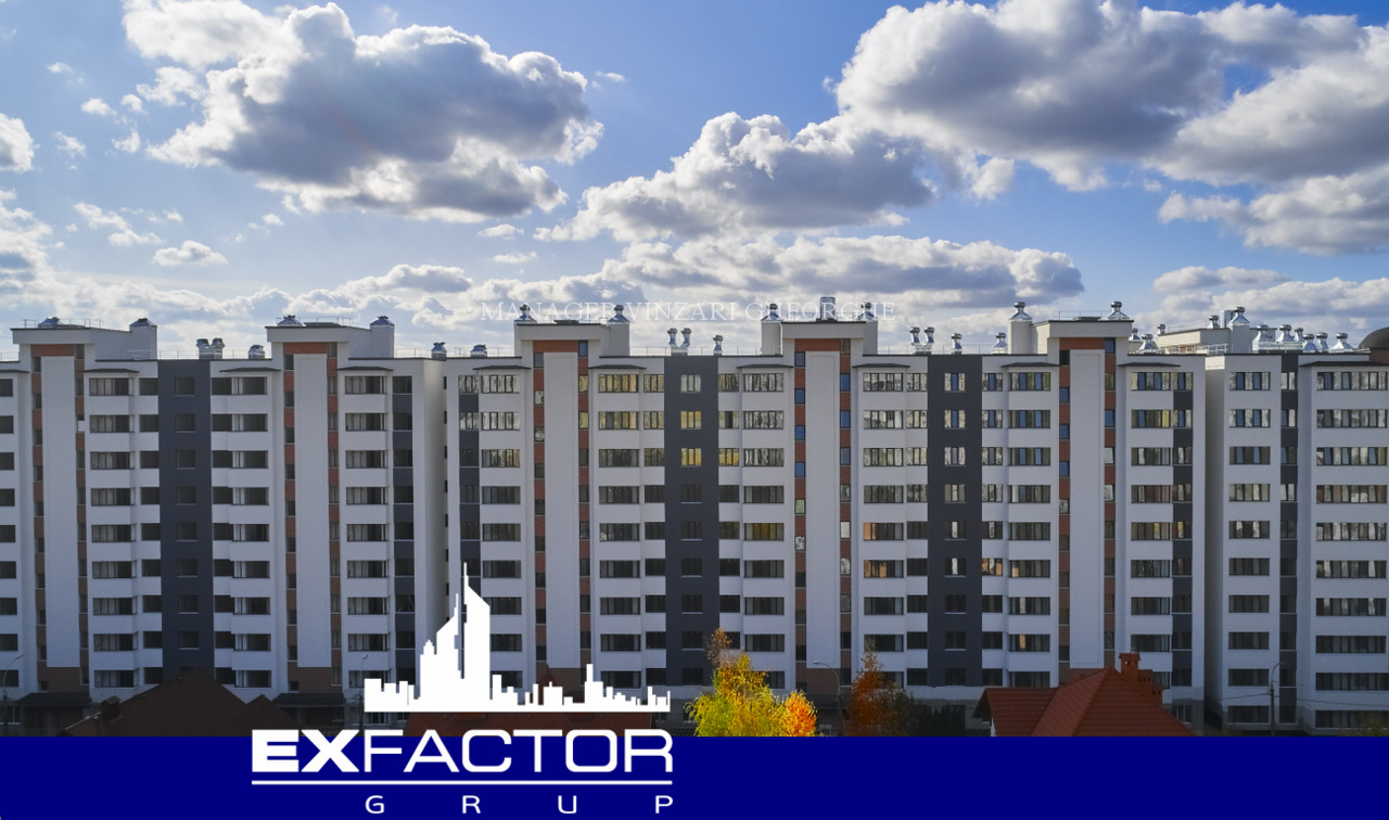 Exfactor Grup - Buiucani, 1 cameră 48 m2 et. 3 de la 580 € m2, prețul ...