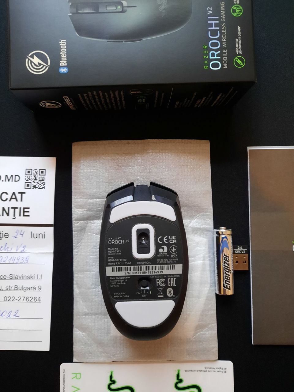 Mouse Logitech, Razer