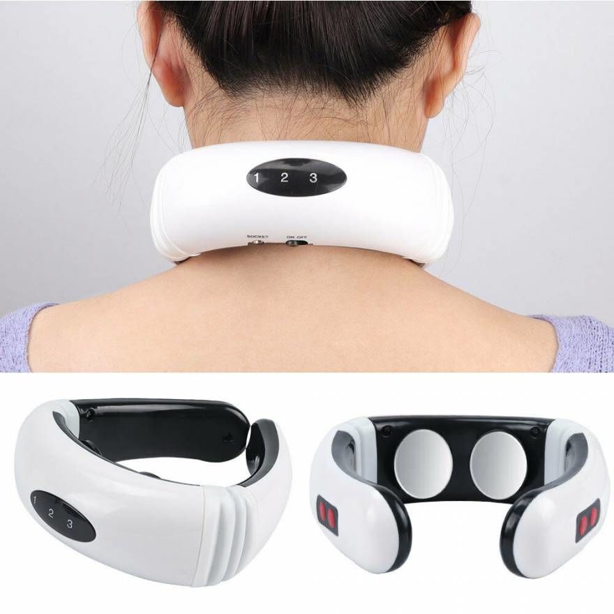 Массажер миостимулятор для шеи Neck Massager KL-5830