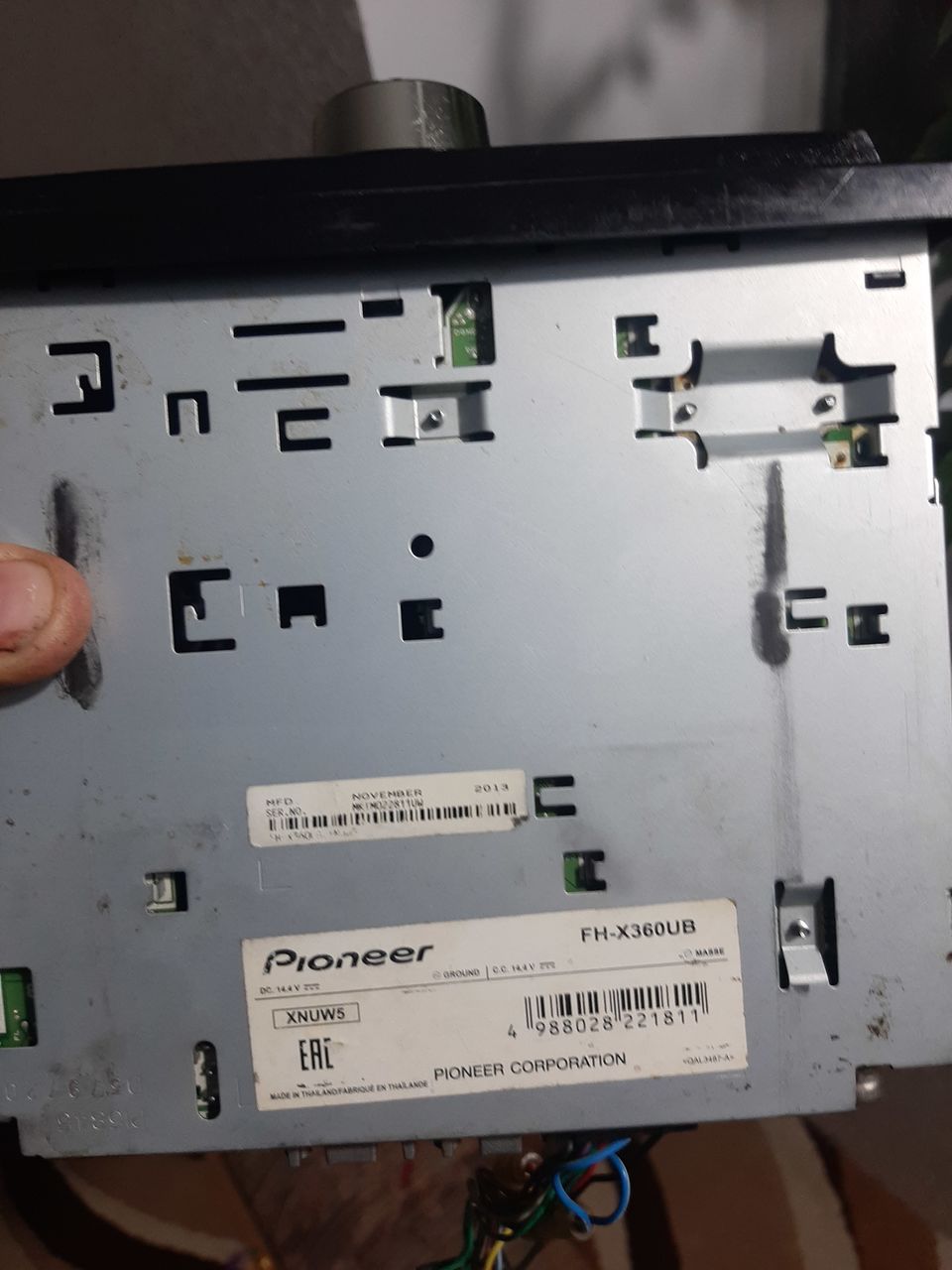 Magnitofon cu aux si sidi