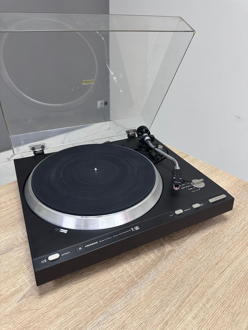 Проигрыватель виниловых пластинок Pioneer PL500 с прямым приводом ...