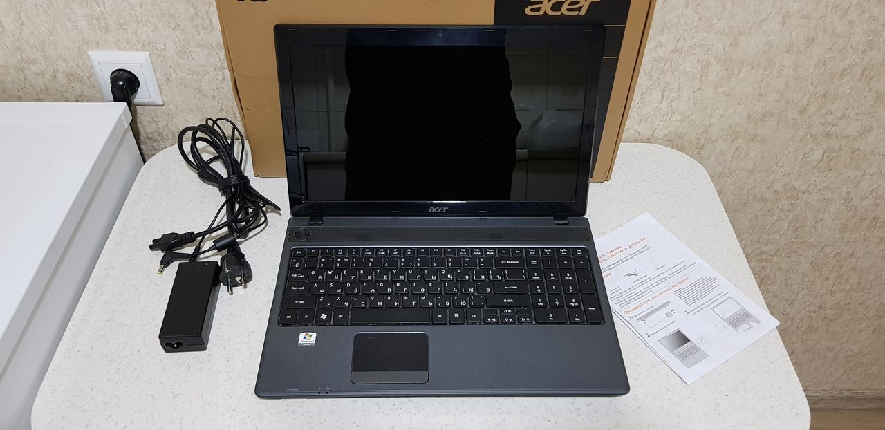 i5, Acer. Новый Мощный Acer Aspire 5733. icore 5. 4ядра. 4gb. 320gb ...