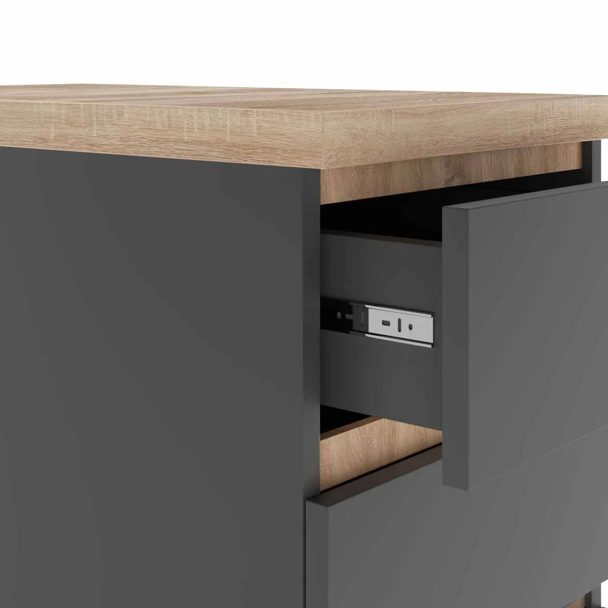 Tumba urban box casetieră white