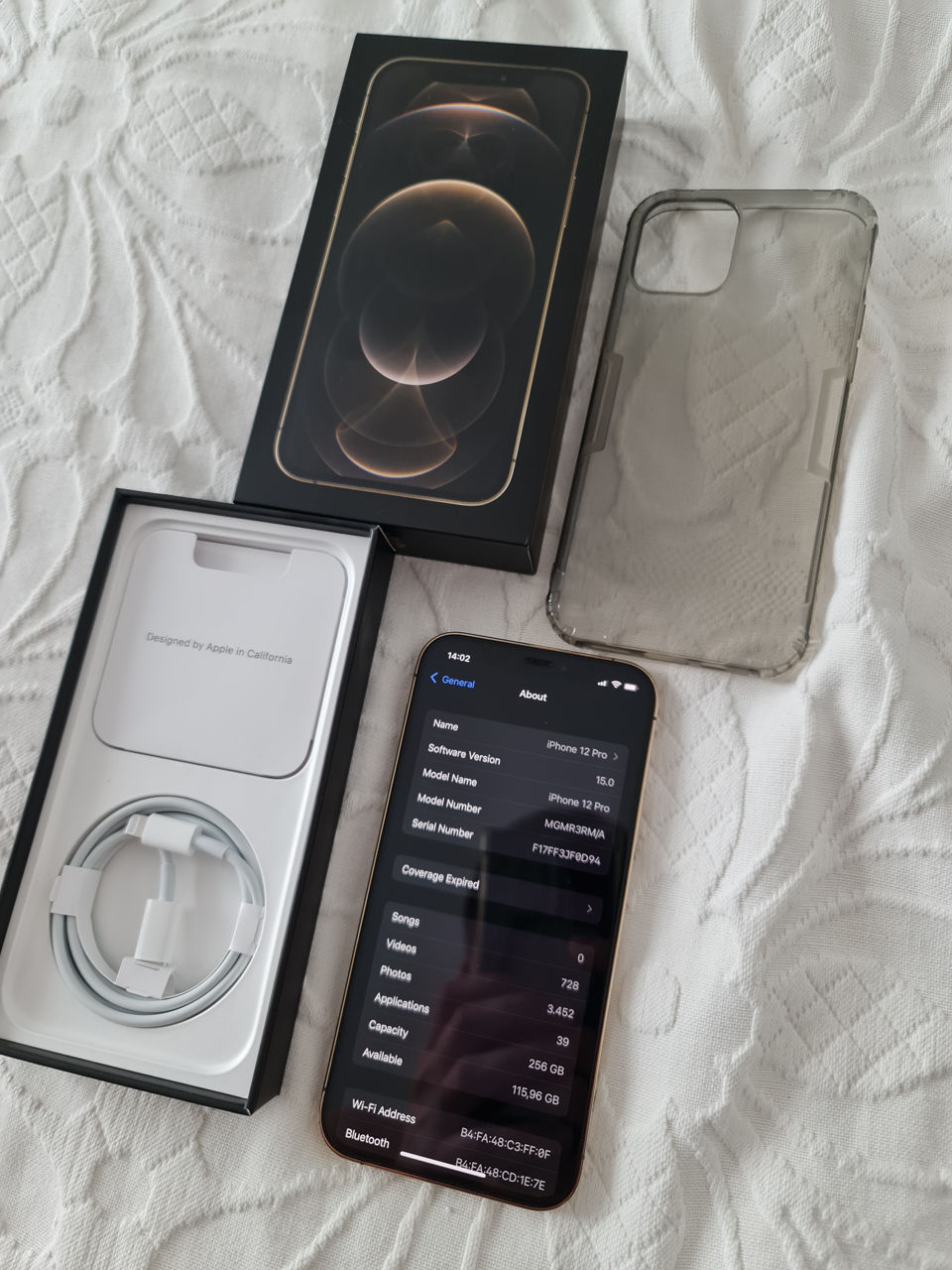 Iphone 12 pro 256gb Gold european