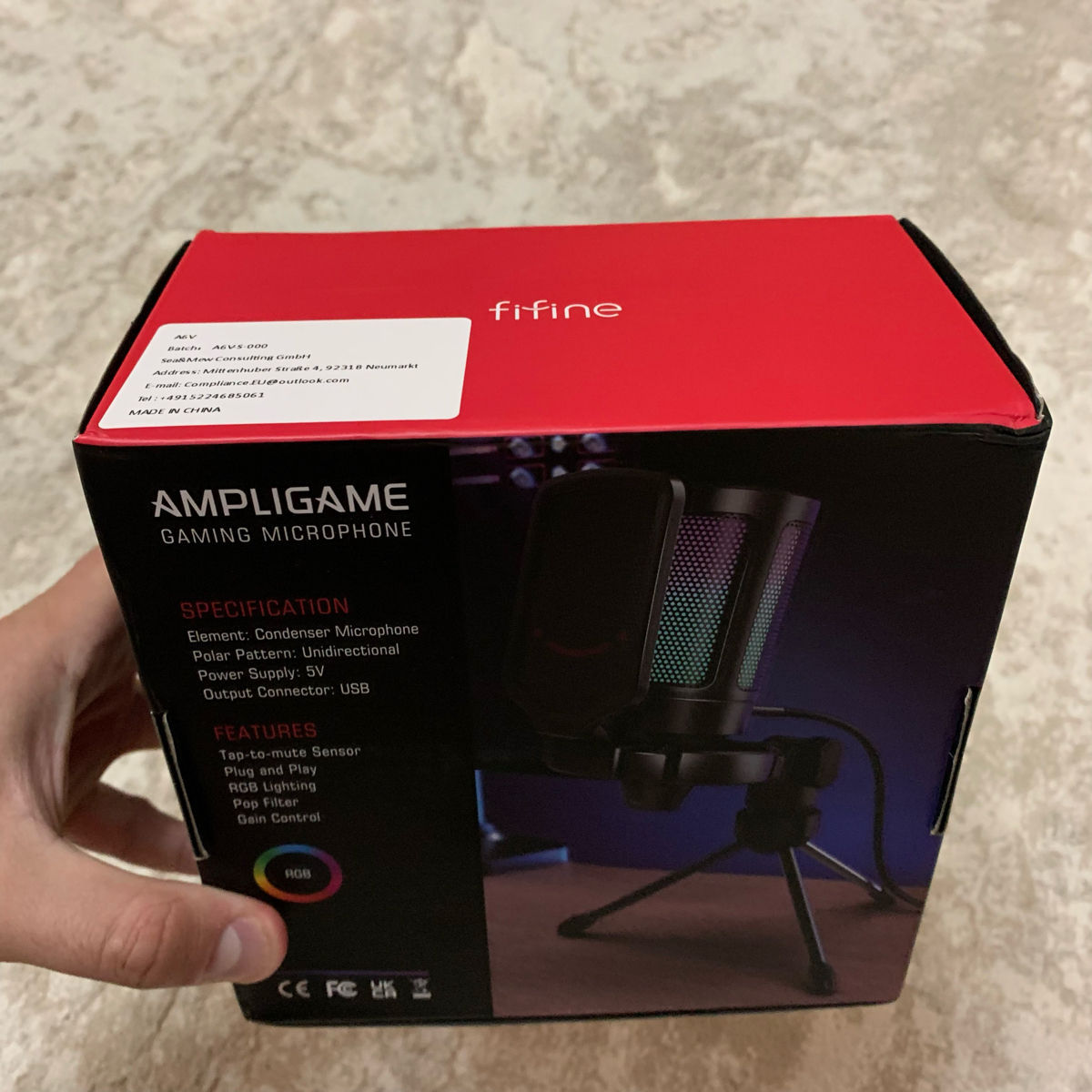 Gaming microfon Fifine USB