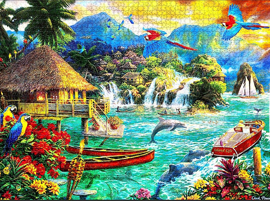 Пазлы .Картины из пазл