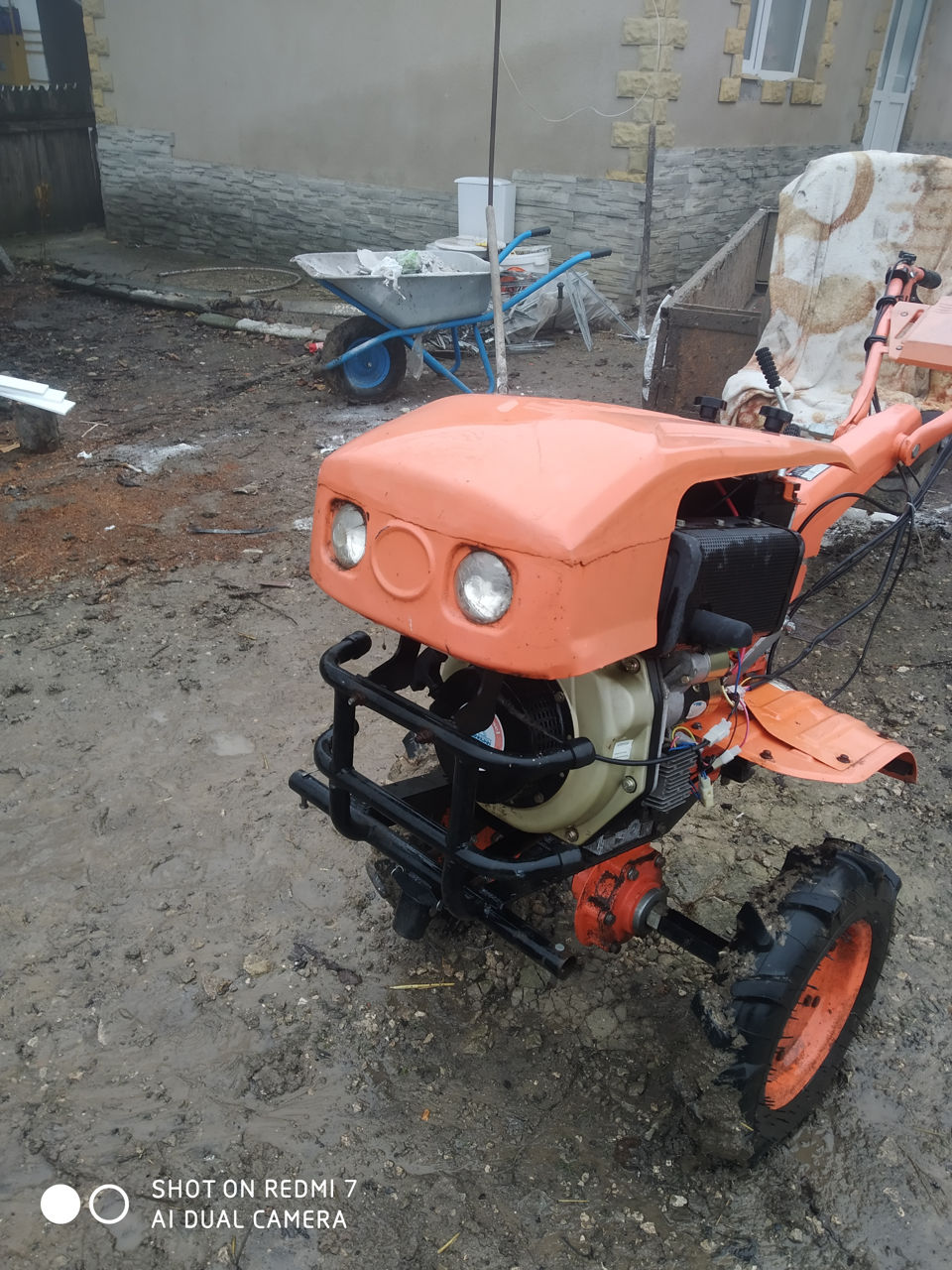 Vind motobloc in stare buna cu pritep