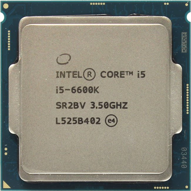 свежий процессор: Intel Core i7 - 6700 - I5 - 6500 - i5 - 6600K