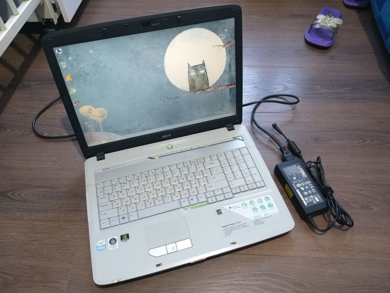 Acer Aspire 7720Z Экран: 17.1, RAM 4Gb, Intel Core 2 Duo 2.40GHz