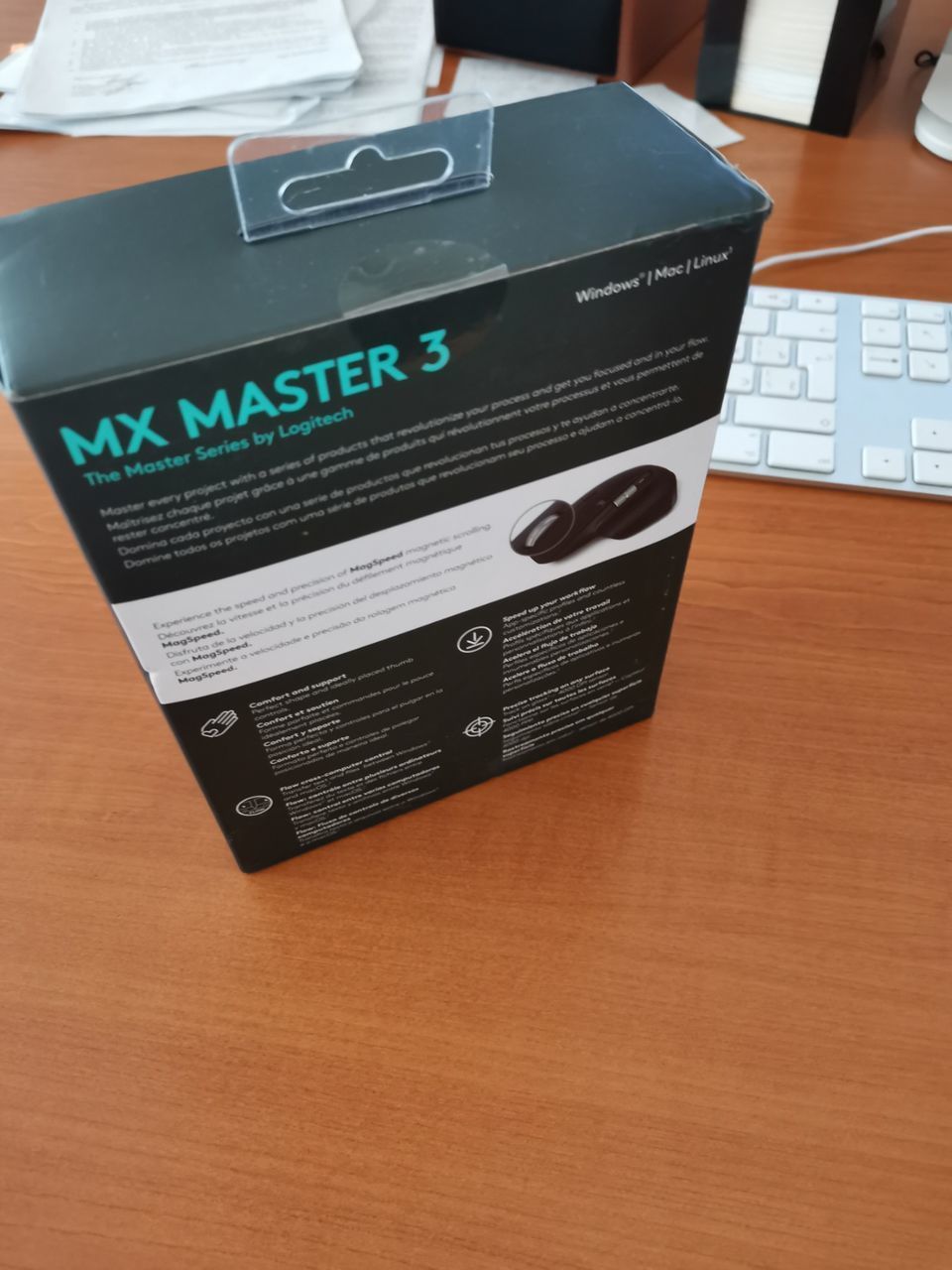 Mx Master 3 / sigilat / negru