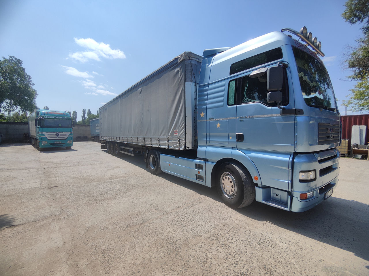 Man TGA 18530 an. 2004 cu rulaj 1240000 km, Diesel, 15500