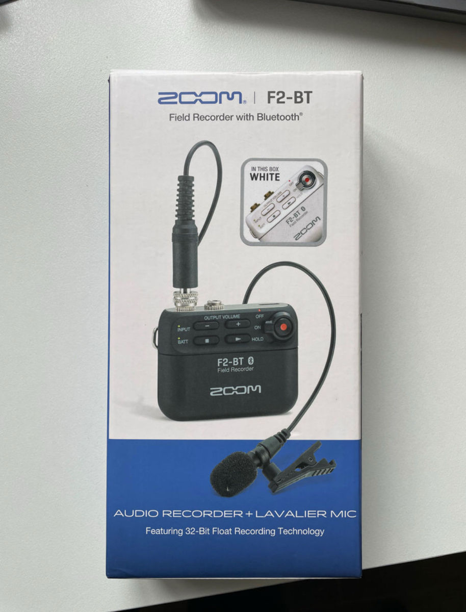 Zoom F2-BT, Bluetooth, 32bit