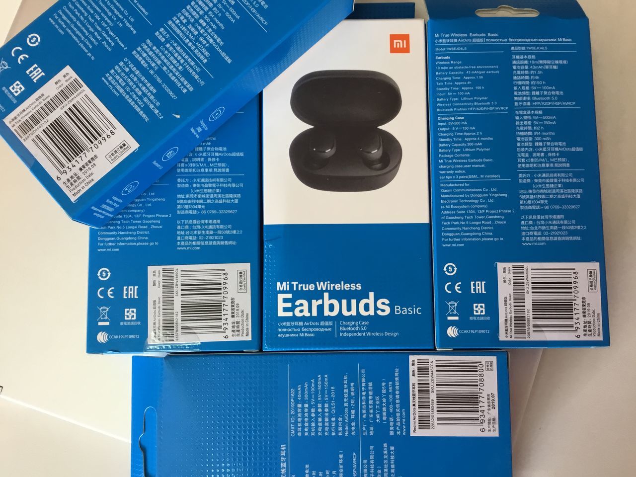 Xiaomi Redmi AirDots (Mi True Wireless Earbuds Basic ) новые чёрные 400 ...