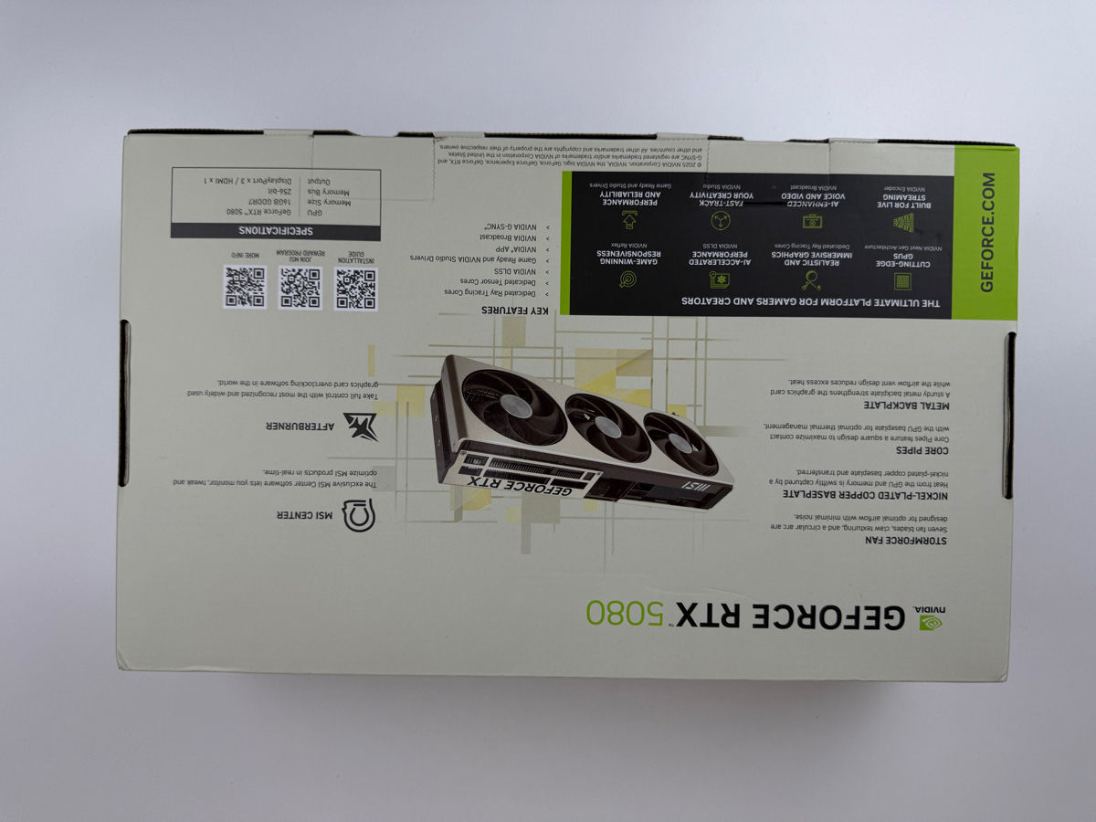 Rtx 5080 16gb Msi Inspire 3X OC noua, sigilata, top!