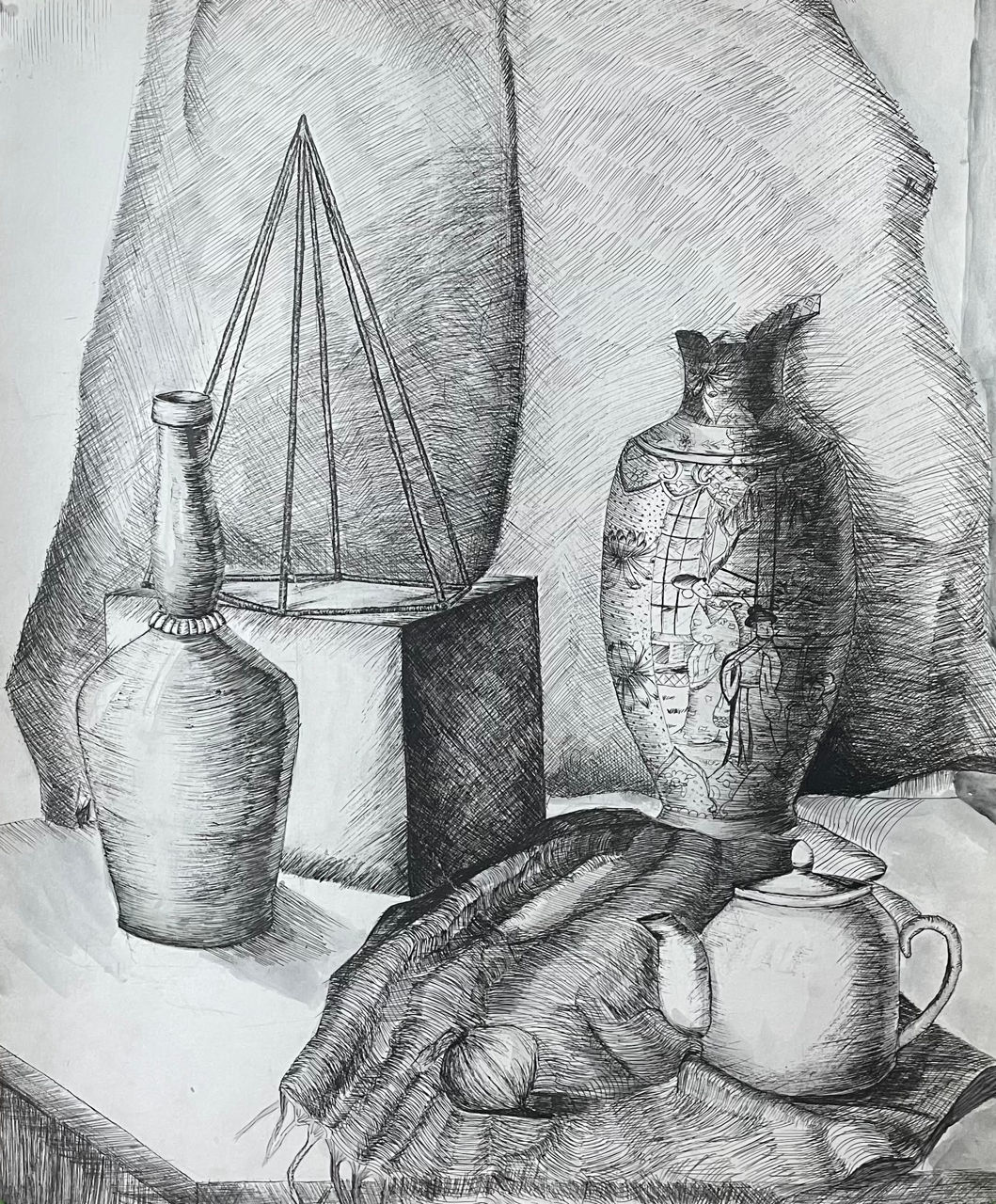 Desen.natura moarta ! рисунок, натюрморт!