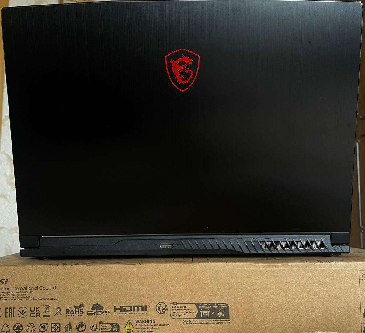 MSI RTX gf 63