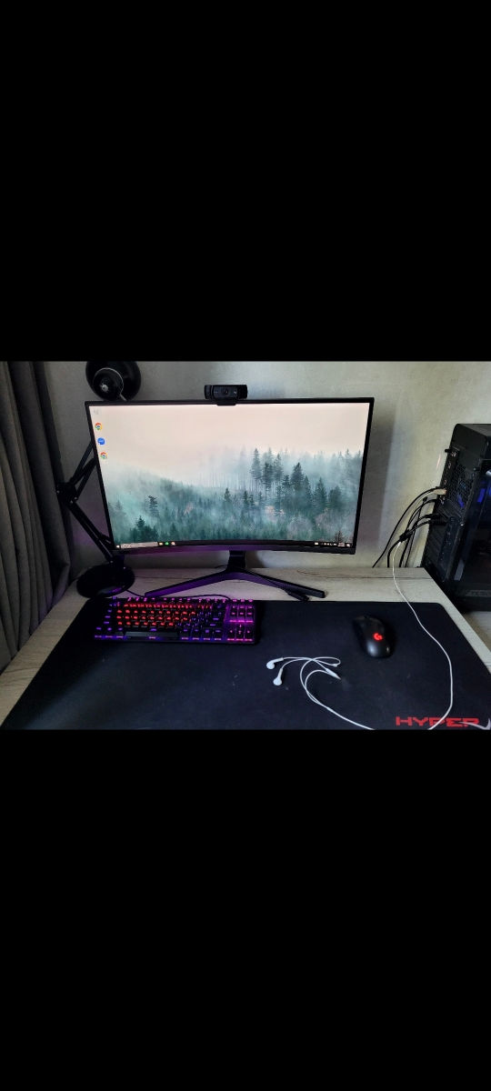 PC Gaming i7-9700K, RTX 3070 FE, Monitor 240Hz, Set complet periferice