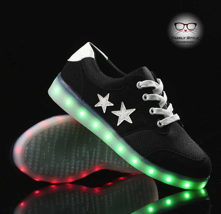 LED. Летняя модель - светящиеся кроссовки . LED sneakers (usb ...