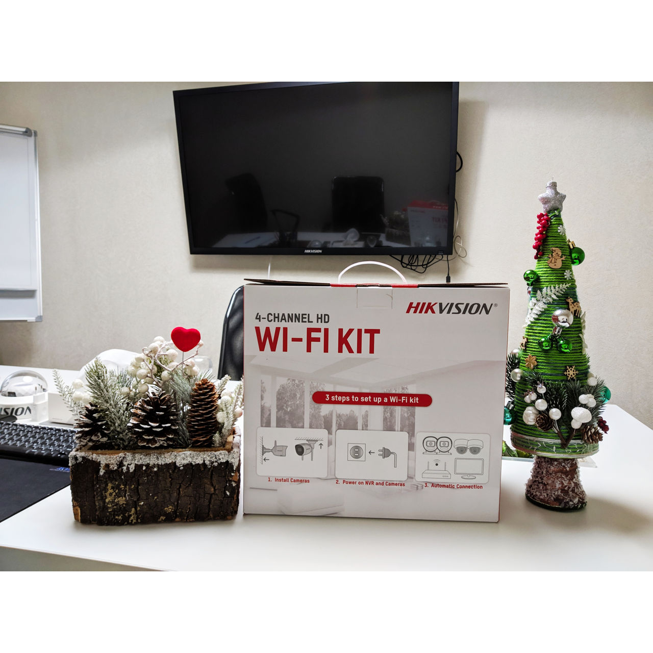 Camere de supraveghere Hikvision Kit WI-FI