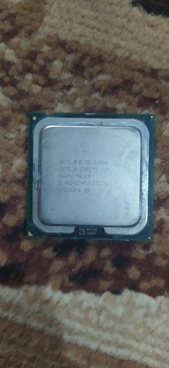 Продам Intel core 2 duo E6750