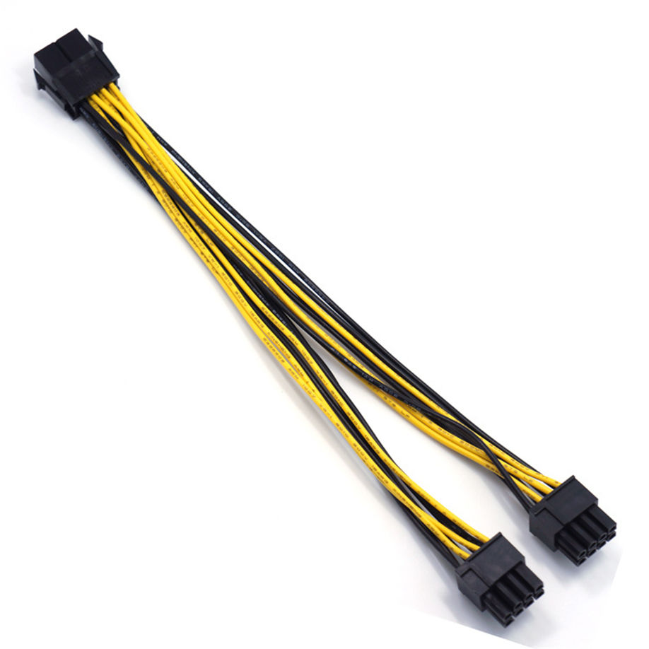 Id-180: Adapter 8 pin to 2x8(6+2) pin. Переходник - Удлинитель ...