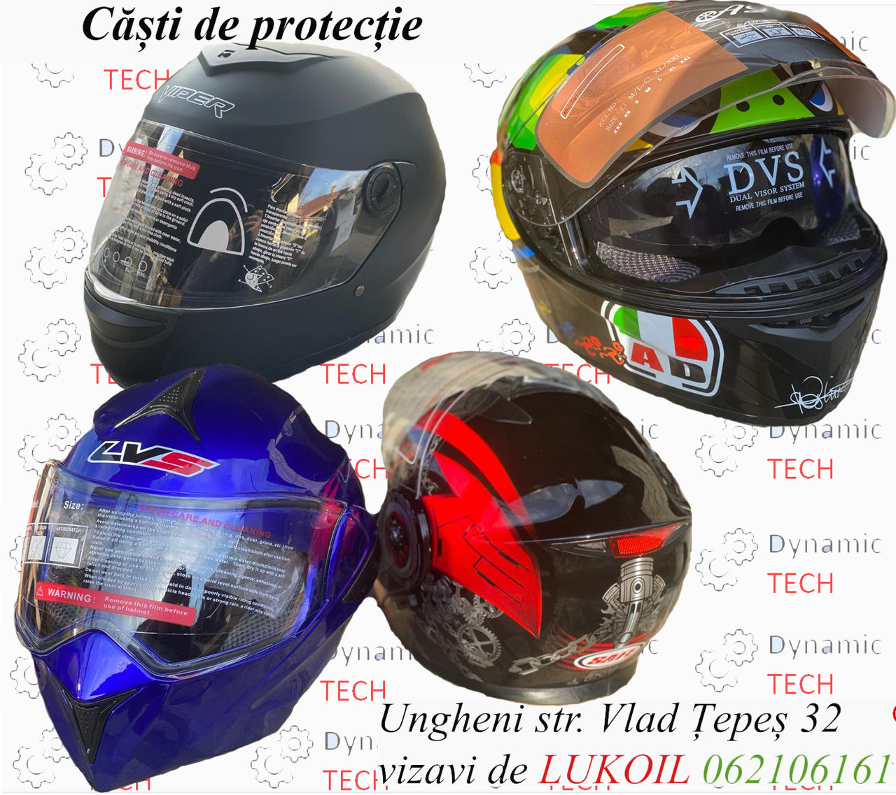 Casti pentru motocicleta