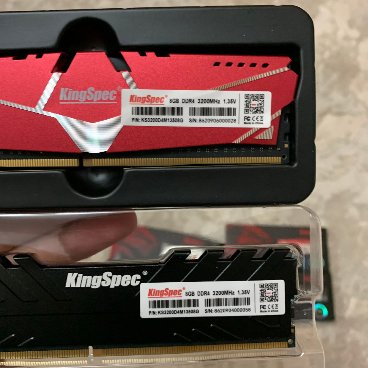 KingSpec DDR4 RAM 8GB 16GB XMP 3200Mhz