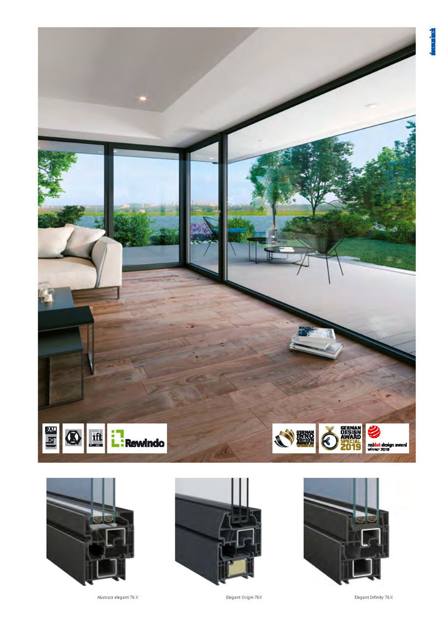 Profile PVC Deceuninck-Elegant pentru ferestre si usi