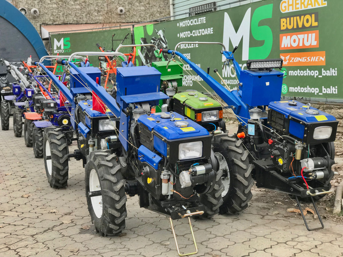 Мотоблоки Buivol 5,6,7,10,15 лс! Новые с гарантией! Фреза и плуг в комплекте!