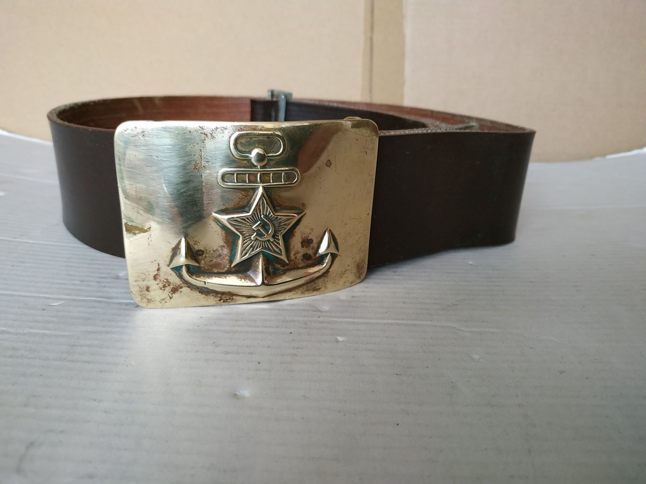 Солдатские и ВМФ ремни СССР оригиналы.