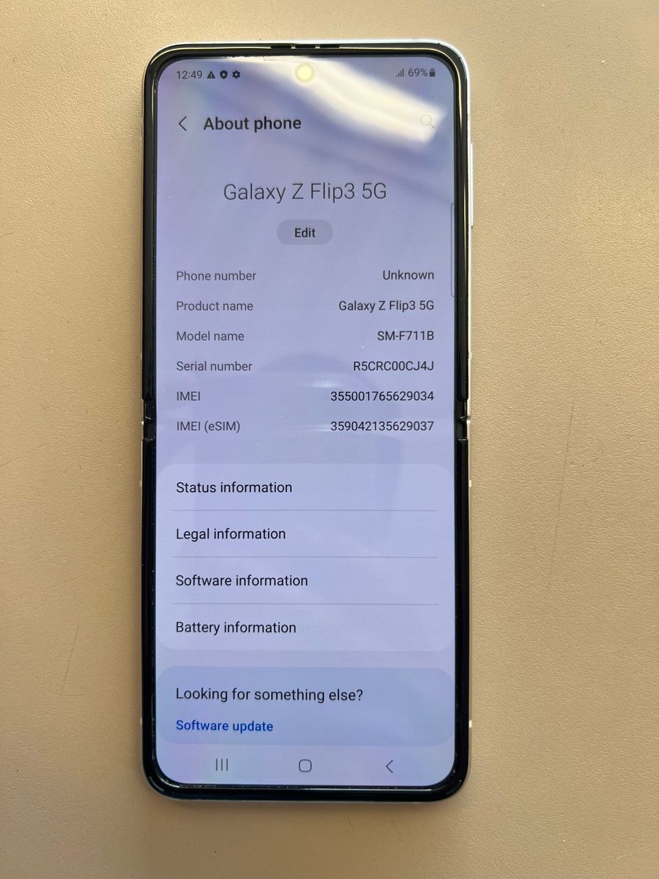 Samsung Z Flip 3 5G 8/128Gb