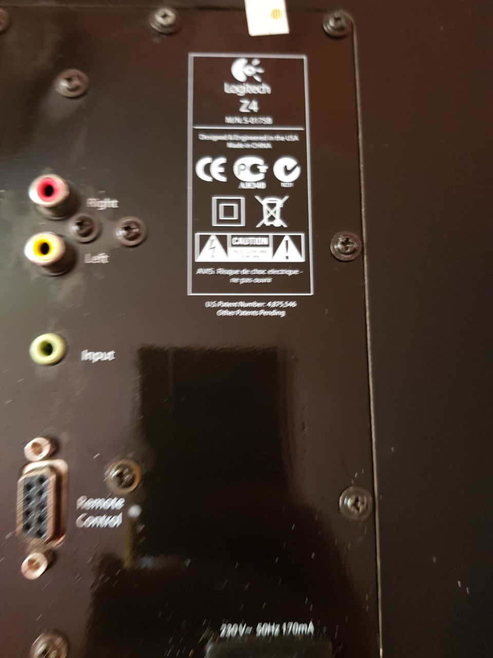 Logitech Z4 Subwoofer Only